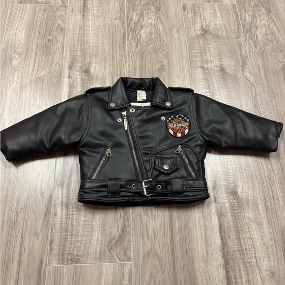 Harley-Davidson | Jackets & Coats | Harleydavidson Born To Ride Leather ...